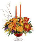 Flower.com - item: Candlelit Autumn Splendor Bouquet